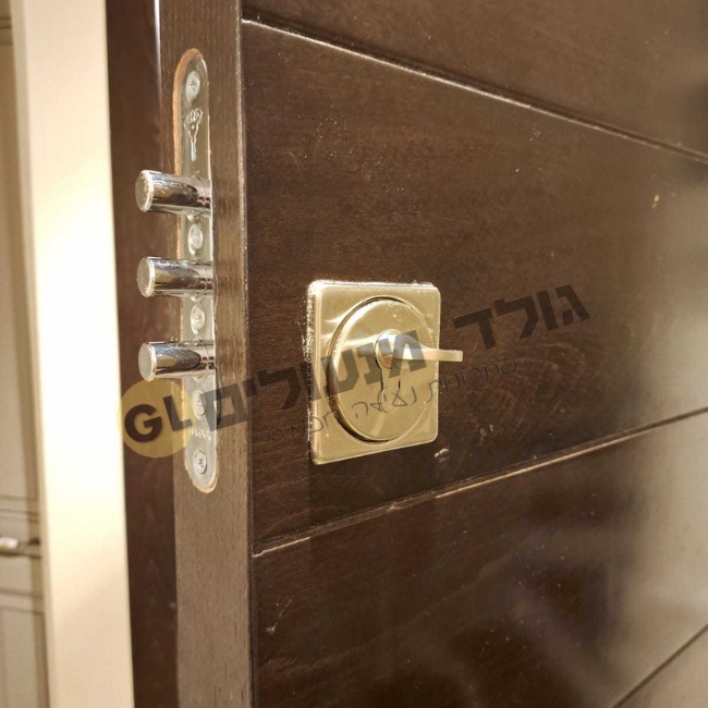 התקנת מנעול היי-לוק hi lock עליון לדלת - גולד מנעולים